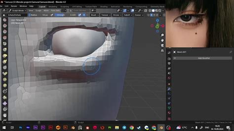 Створення 3d персонажа Самурай в Blender Частина 1 Youtube