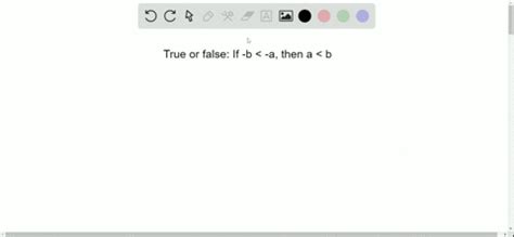 SOLVED Determine Whether Each Sentence Is True Or False For All Real Numbers A B And C If B