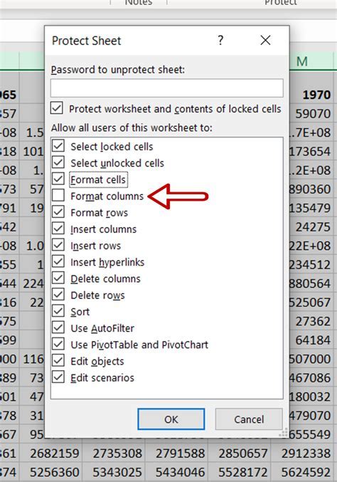 Lock Column Size In Excel - Data Science Workbench