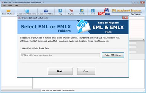 EML Attachment Extractor Extract Attachments Email Address