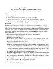 Wireshark Lab Revisit Lab 9 Docx Computer Networks 1 Wireshark
