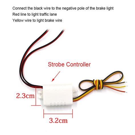 Luces de policía Led estroboscópico luces intermitentes LED Flash