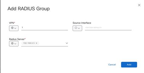 Configure Sd Wan Remote Access Sdra Through Configuration Groups Cisco