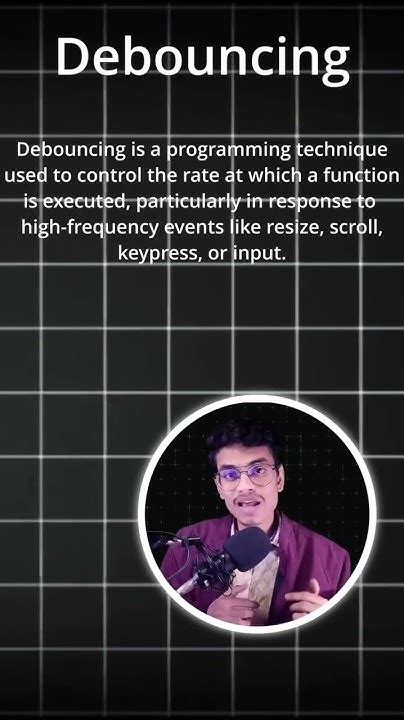 Debouncing In Javascript Interview Javascript Debouncing Js School4u Codingschool