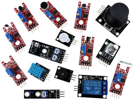 Kit Arduino Sensores 37 Em 1 Case Organizadora Usinainfo
