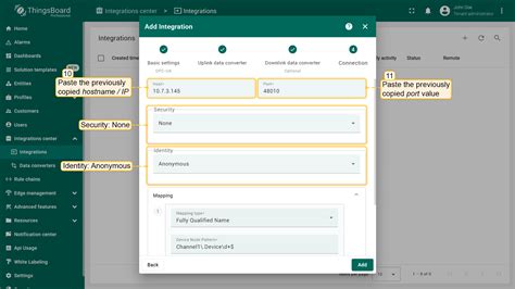 Opc Ua Integration Thingsboard Professional Edition