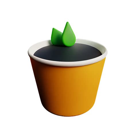 Soup D Rendering Icon Illustration PNG