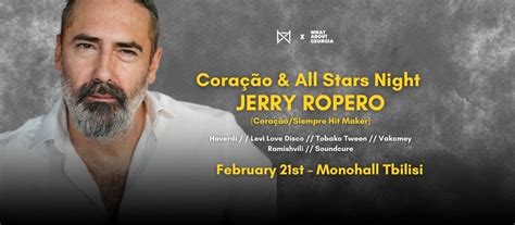 Coracao და All Stars Night Jerry Ropero სთან ერთად მხოლოდ ერთი ღამით