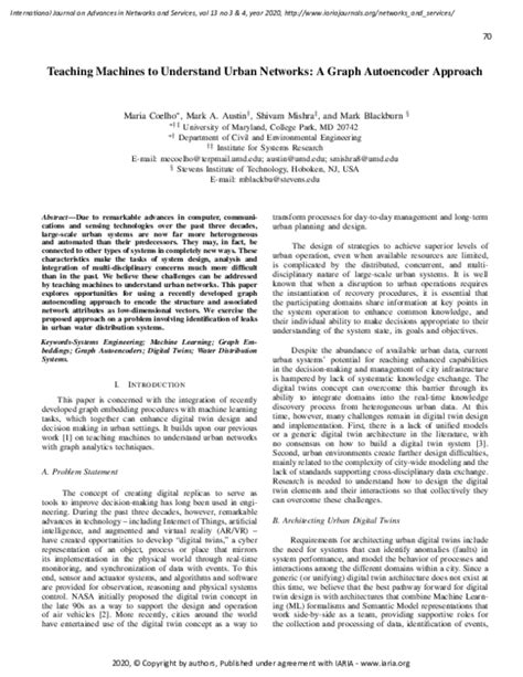 Pdf Teaching Machines To Understand Urban Networks A Graph Autoencoder Approach