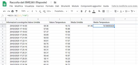 Raccogliere Ed Elaborare I Dati Su Google Drive Con Arduino MKR Wi Fi