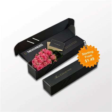 Custom Printed Flower Packaging Boxes Custom Packaging Boxes