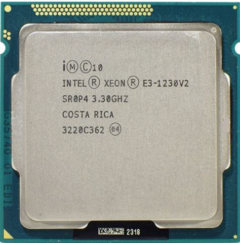 Xeon E3 1230 v2: характеристики, разгон, тесты, покупка и цены