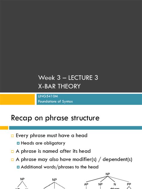 Week 03 Slides1 Pdf Phrase Syntax