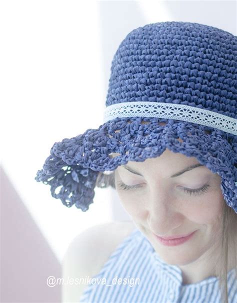 Шляпка из рафии | Crochet hats, Crochet, Fashion