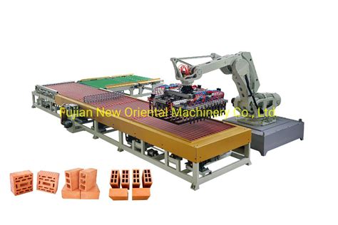Automatic Brick Production Line Robot Loading Machine Block Making