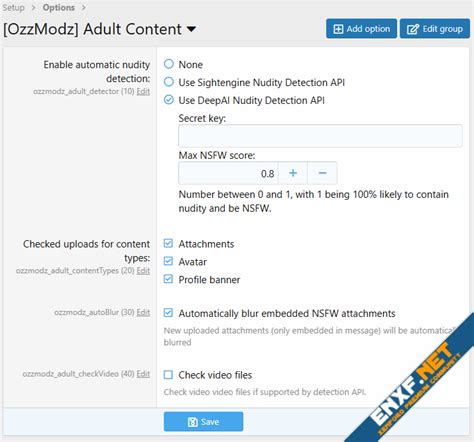 XF Add On OzzModz Adult Content Filter Patch Level Xenforo Nulled Community