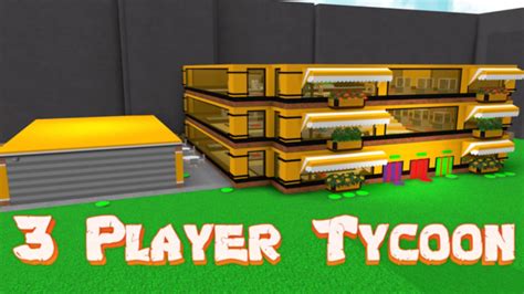 First 3 Player Tycoon In Roblox Codes Pro Game Guides