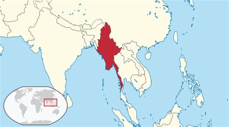 Filemyanmar In Its Regionsvg Wikimedia Commons