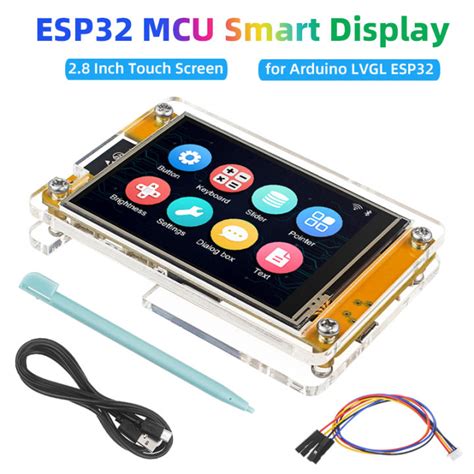 【hot New Release】 Esp32 Development Board 28 Inch Touch Screen Lcd Tft Module Esp Wroom Wifi