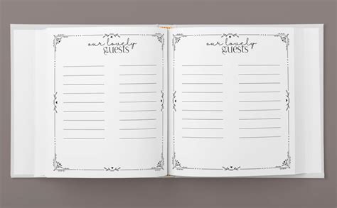 50th Wedding Anniversary Guest Book Golden Wedding Keepsake And Memory