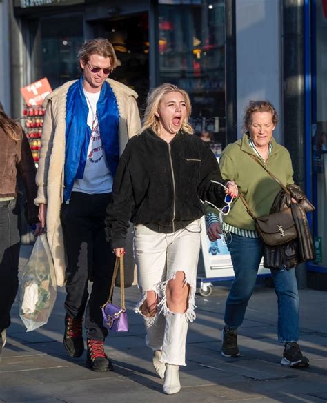 Florence Pugh And Charlie Gooch Out In London 02 25 2023 Hawtcelebs