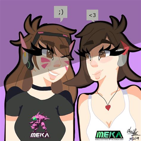 D Va X D Mon Overwatch Amino