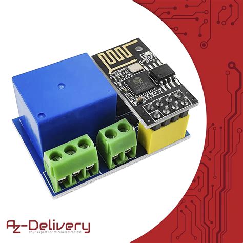 AZDelivery 3 X ESP8266 01S ESP 01S Serial Wireless WLAN WiFi