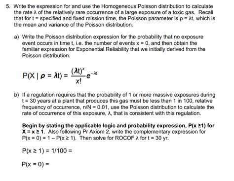 Write The Expression For And Use The Homogeneous