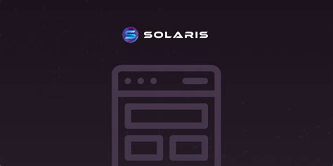 github solaris protocol solaris ui solaris ui