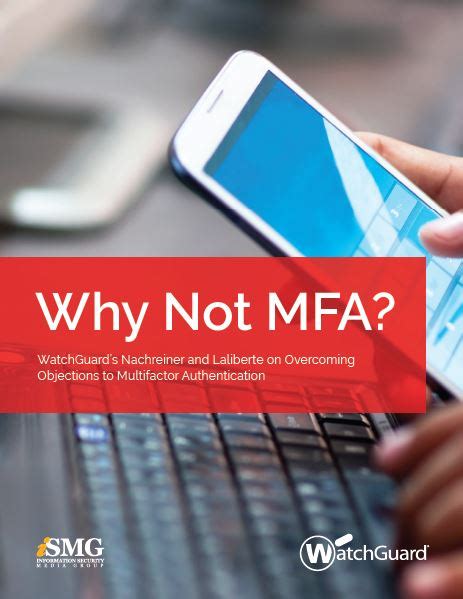 Why Not MFA GovInfoSecurity