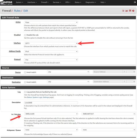 Bandwidth Limiter Does Not Work When Specific Gateway Defined Under Dhcp Netgate Forum