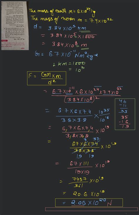 D An Object Thrown Vertically Upwards Reaches A Height Of 500 M What W