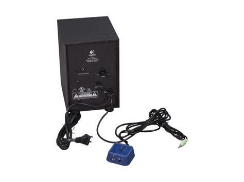 Logitech Ls Stereo Speaker System Blue Newegg Com