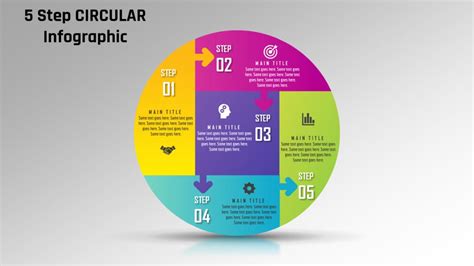 PowerPoint Step Circular Infographic PowerUP With POWERPOINT