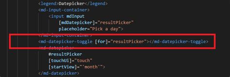 Error Mddatepickertoggle When Using Forms Example Issue Creativetimofficial Ct Material