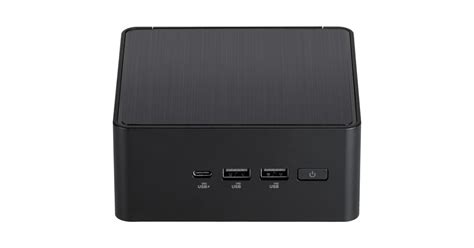 Asus Nuc Pro Tall Kit Rnuc Rvhu I Barebone Zwart Core Ultra H Arc Graphics