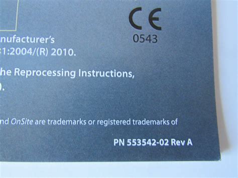 Used Intuitive Surgical Davinci Reprocessing Instructions Manual Endowrist Stapler 30 Part