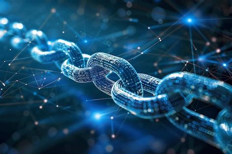 Blockchain Technology In Supply Chai Ar Generative Ai Premium Ai Generated Image
