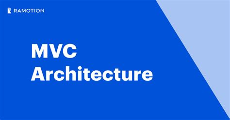 Mvc Web App Architecture Ramotion Agency