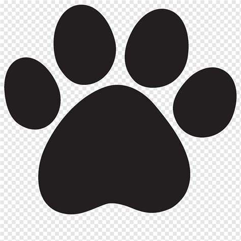 черная лапа логотип, Lion Cougar Dog Cat, Paw Print, лапа, нога, коготь ...
