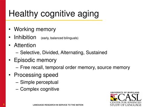 Ppt A Cognitive Perspective On Language Learning In Young And Older