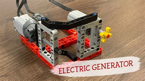 Lego School Science Project Electric Generator Youtube