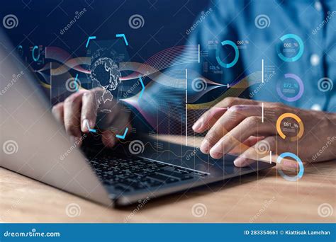Businessman Using Ai Technology For Data Analytics Artificial