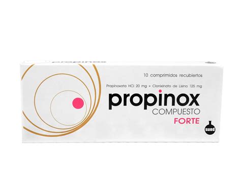 Laboratorios Sued Propinox Compuesto Forte