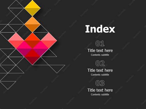 기하학적 패턴 무료 피피티 Goodpello