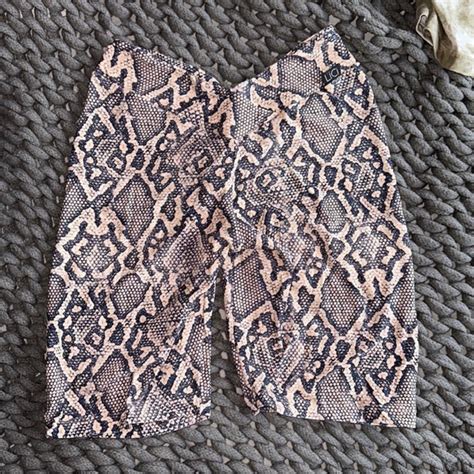 Lici Fit Shorts Lici Fit Scrunch Butt Python Shorts Poshmark