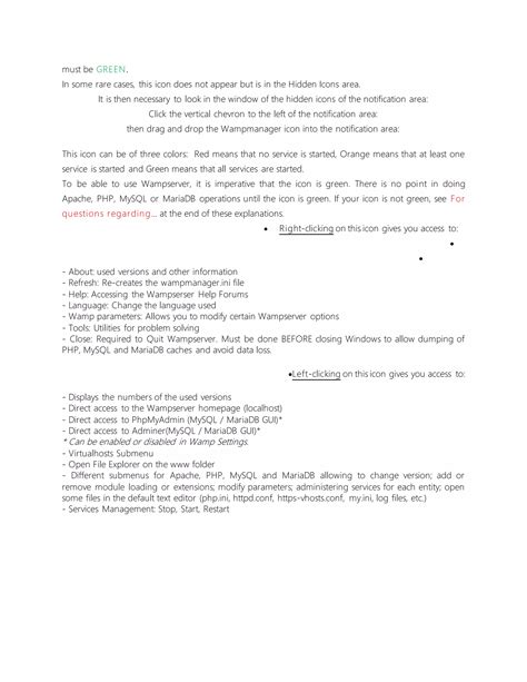 Installation Of Wampserver Docx