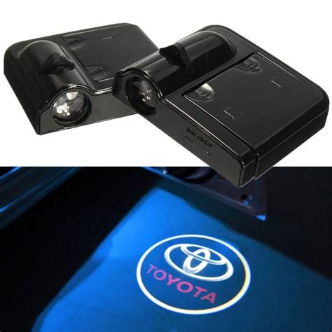 Pair Wireless Car Door Led Projection Projector Light Courtesy Ghost For Toyota Sale Banggood