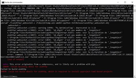 Impossible D Installer Discord Py Pour Un Forum Python