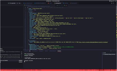No Debugger Attached When Running Npm Run Script With Debug Button